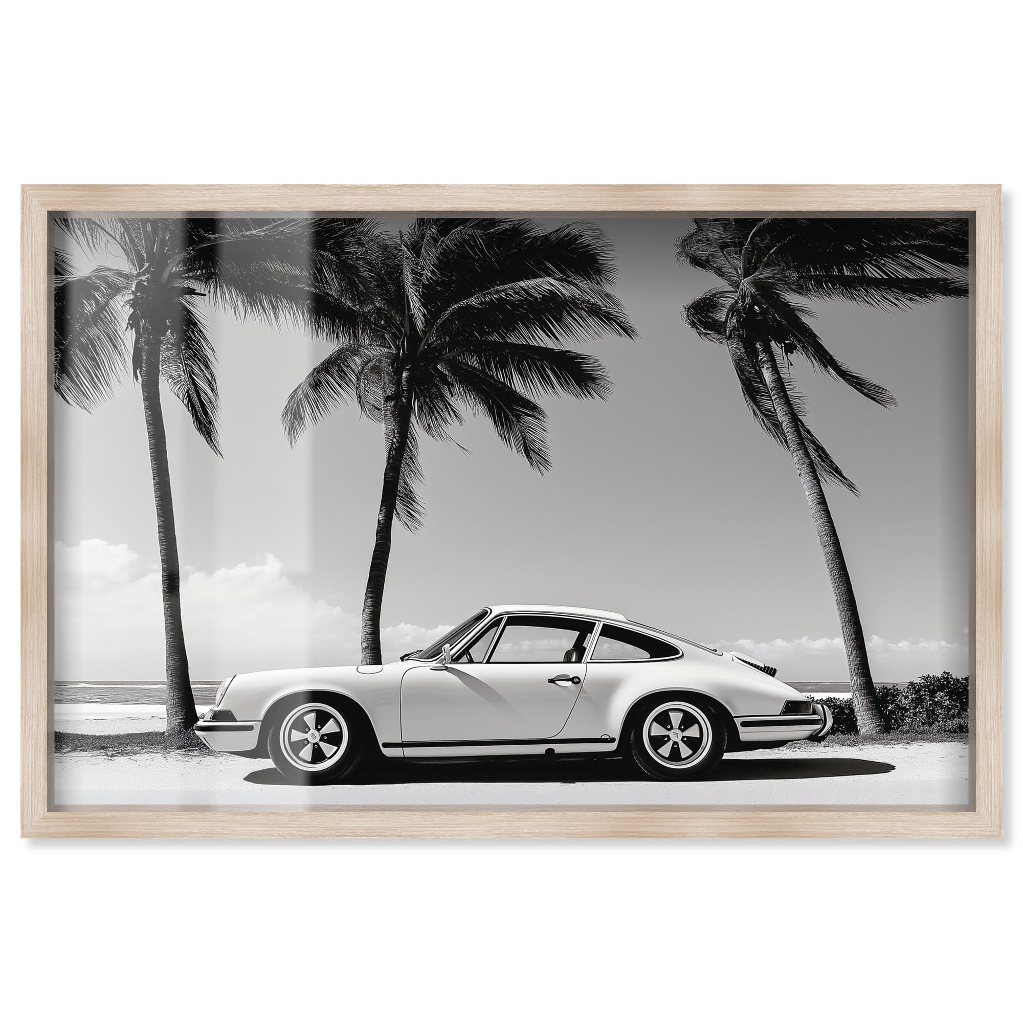 Analog Vintage Car Shadowbox Print Elegant Photography by Art Remedy ...