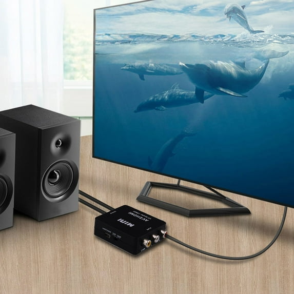 Analog to Digital AV Converter Adapter Transforms Video Signals for ...