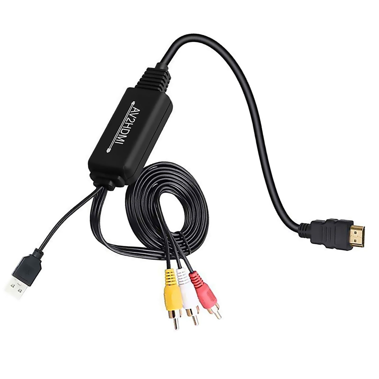 Analog to Digital AV to HDMI Converter Support PAL, NTSC, SECAM High ...
