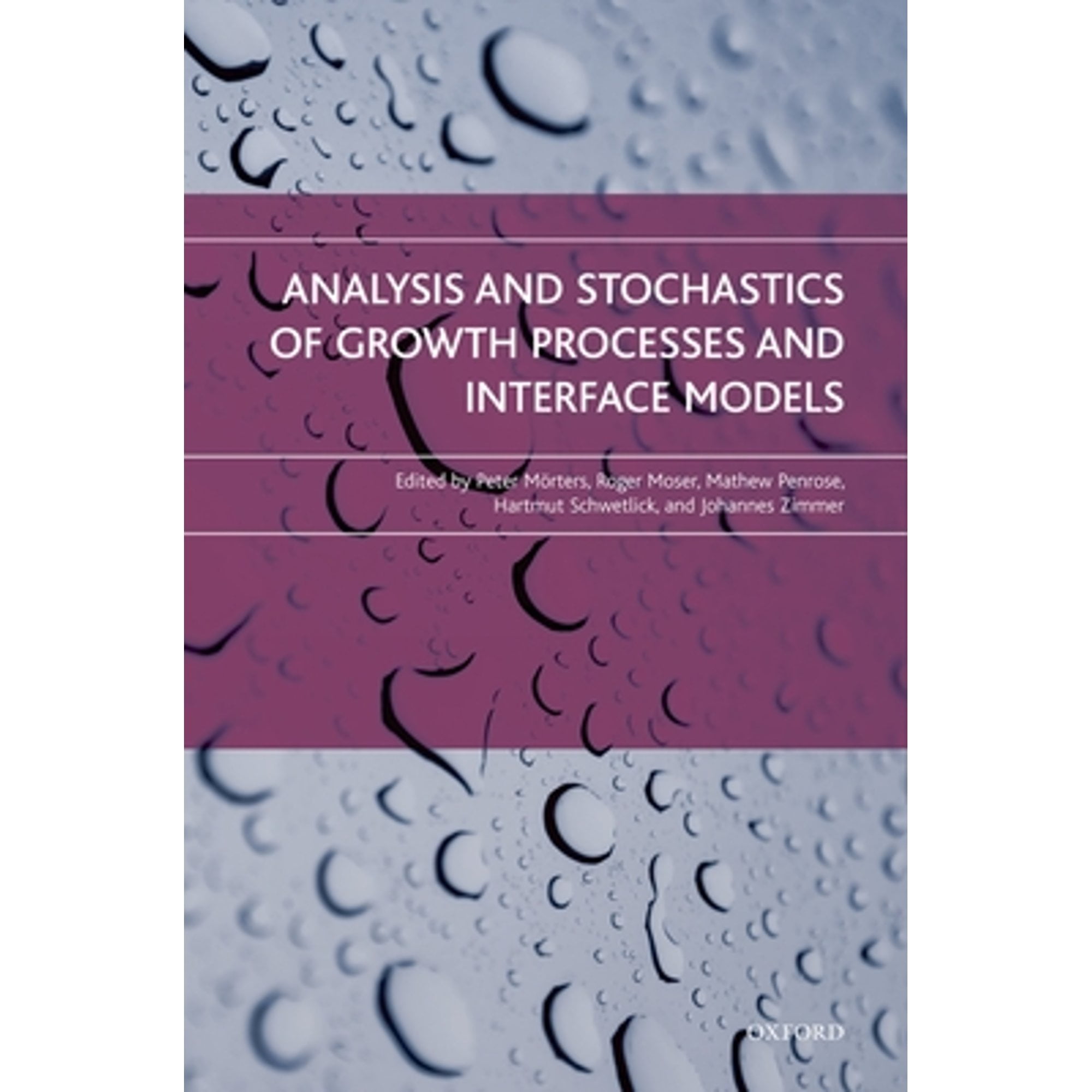 Pre-Owned Analysis and Stochastics of Growth Processes Interface Models ...
