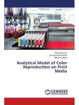 Analytical Model of Color Reproduction on Print Media - Walmart.com