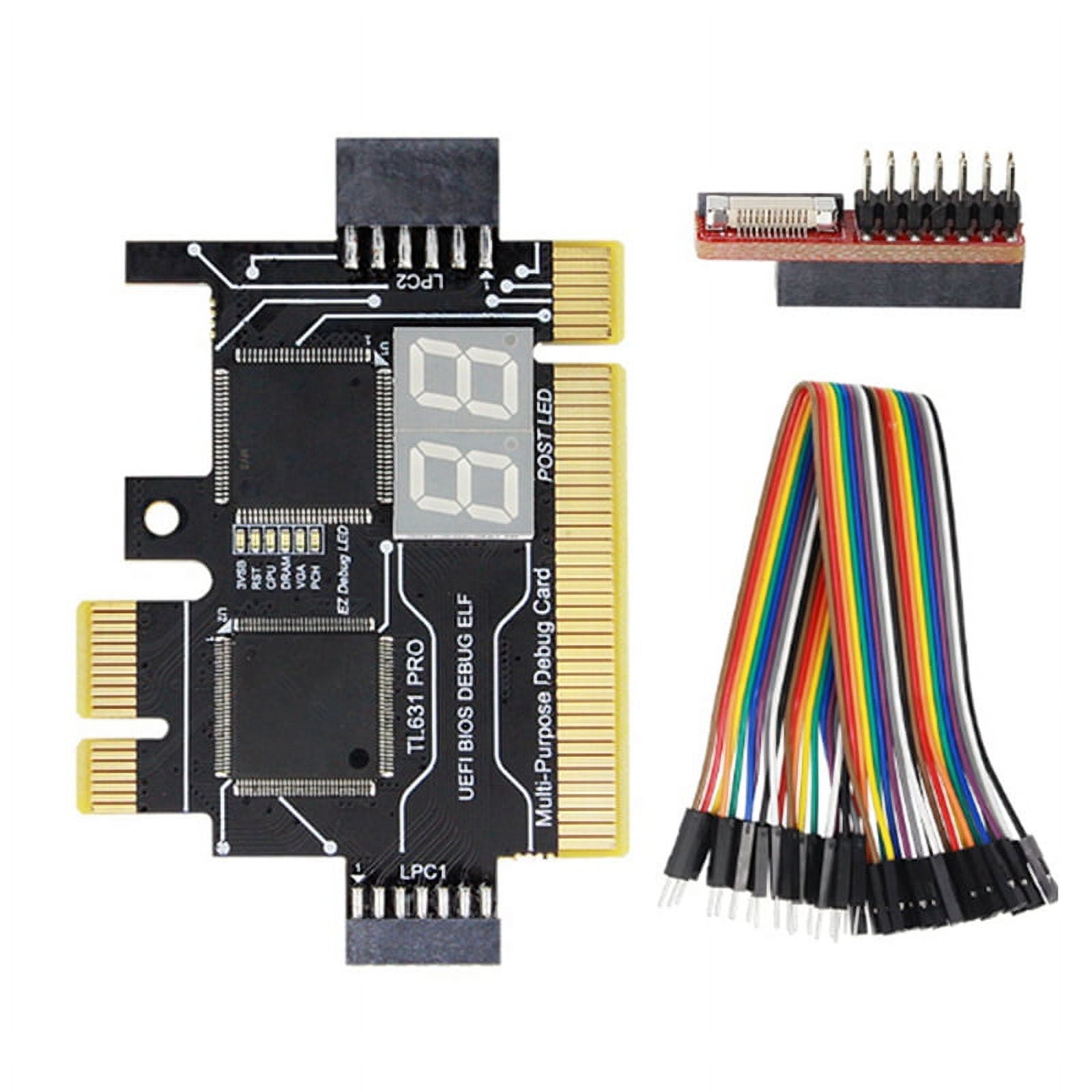 Analyzer LPC Debug Card PCI PCI-E Post Test Kit Motherboard Diagnostic ...