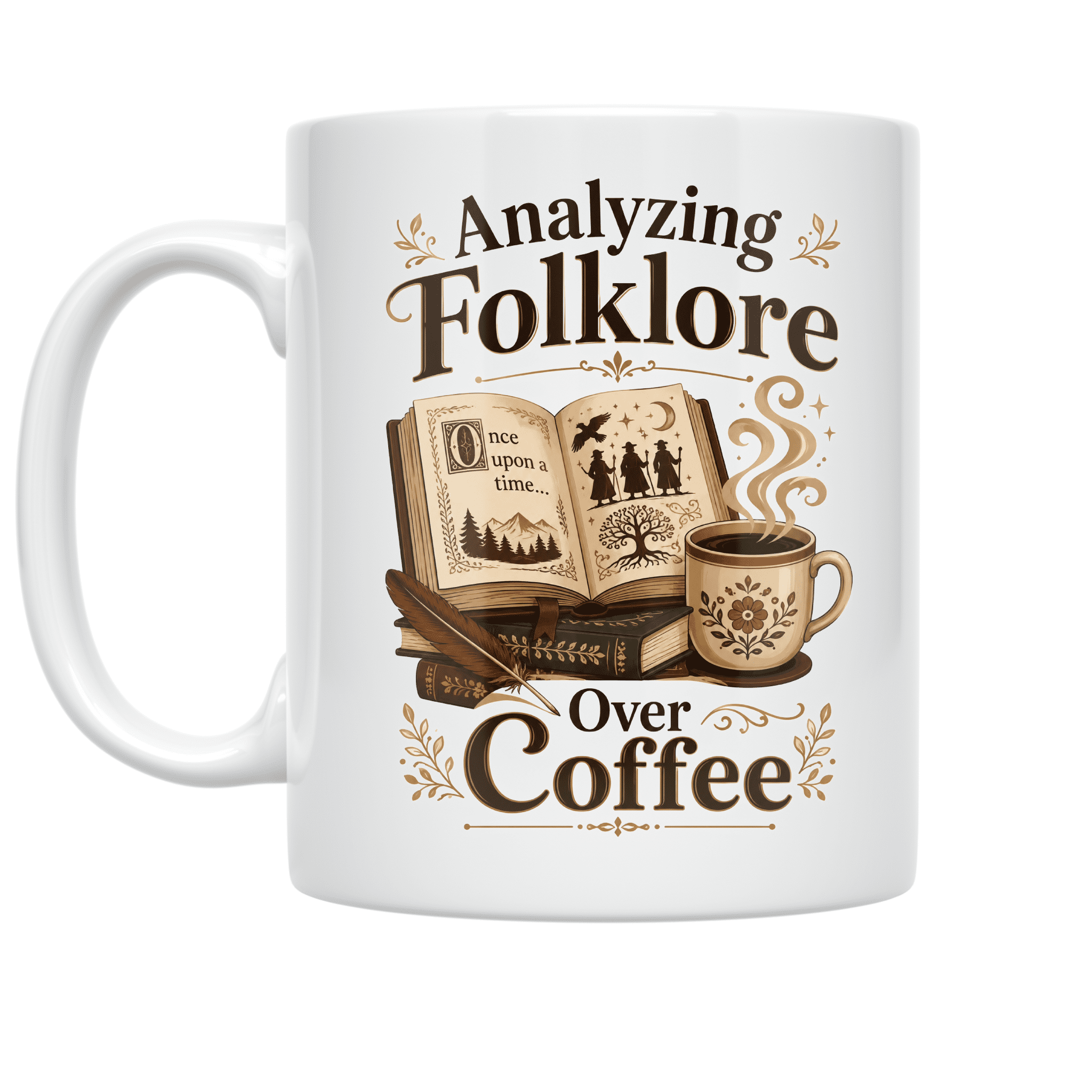 Analyzing Folklore Over Coffee - Folklore Studies Enthusiast - 11 oz ...