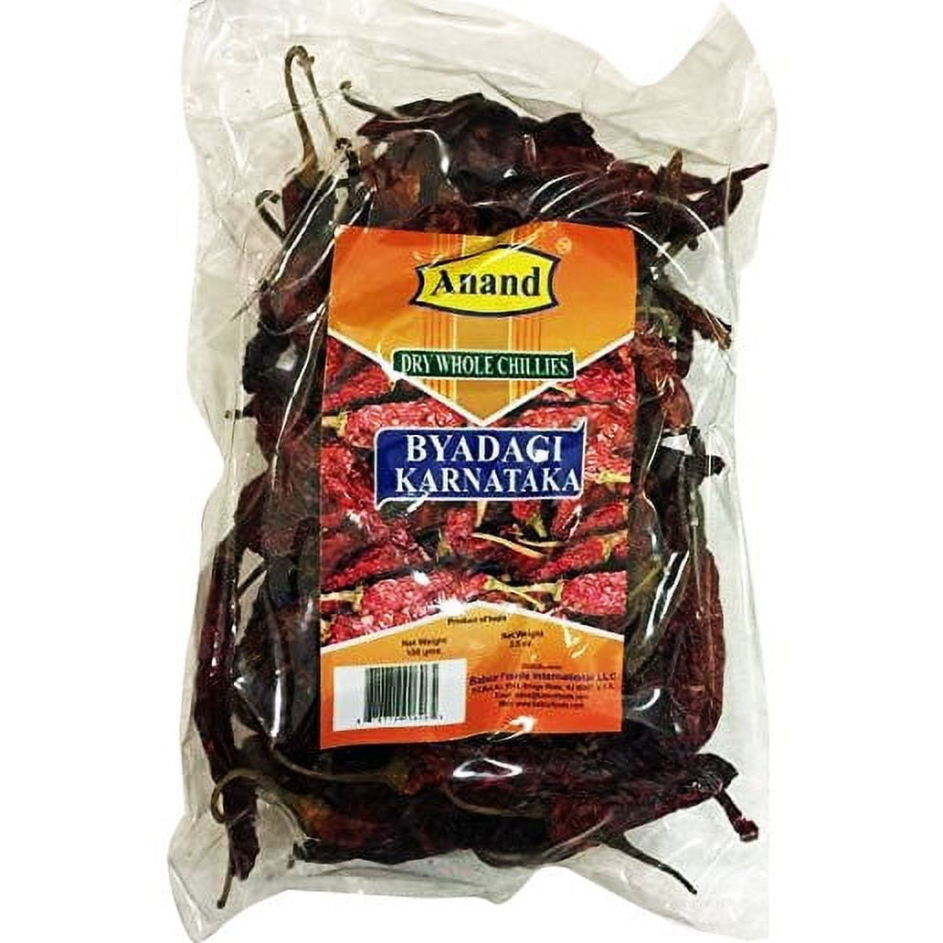 Anand Dry Whole Karnataka Byadagi Chillies - 200 Gm (7 Oz) [FS ...