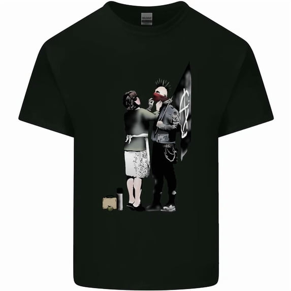 Anarchy Banksy Punk Mum Mens Womens S-5XL T-Shirt - Walmart.com