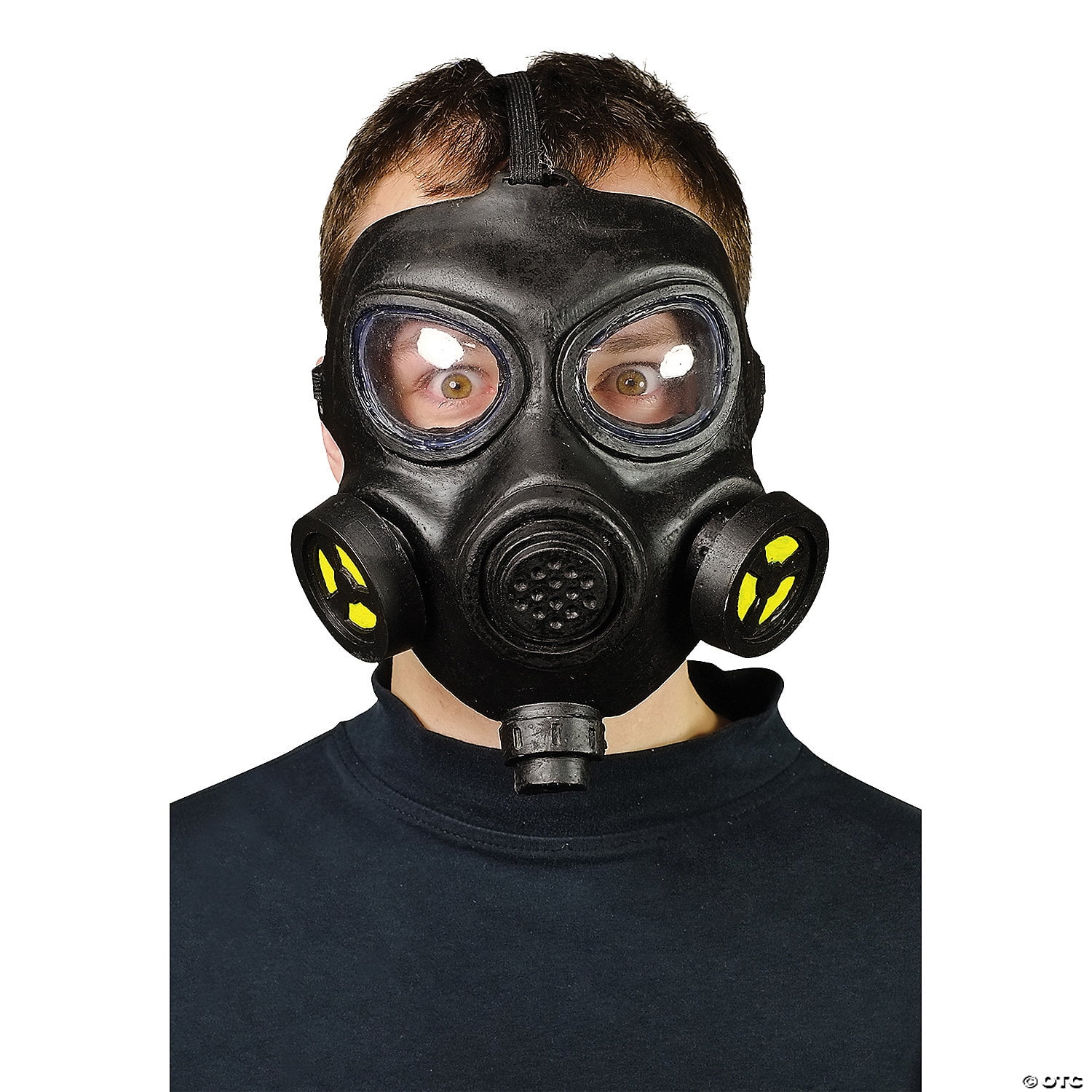 Morris Costumes Halloween Gas Mask, Black PVC, Lightweight, Matte ...