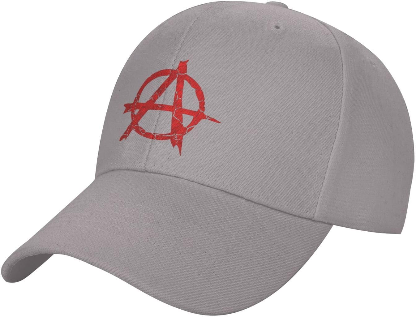 Anarchy Distressed Symbol Baseball Cap Men Women - Classic Dad Hat ...