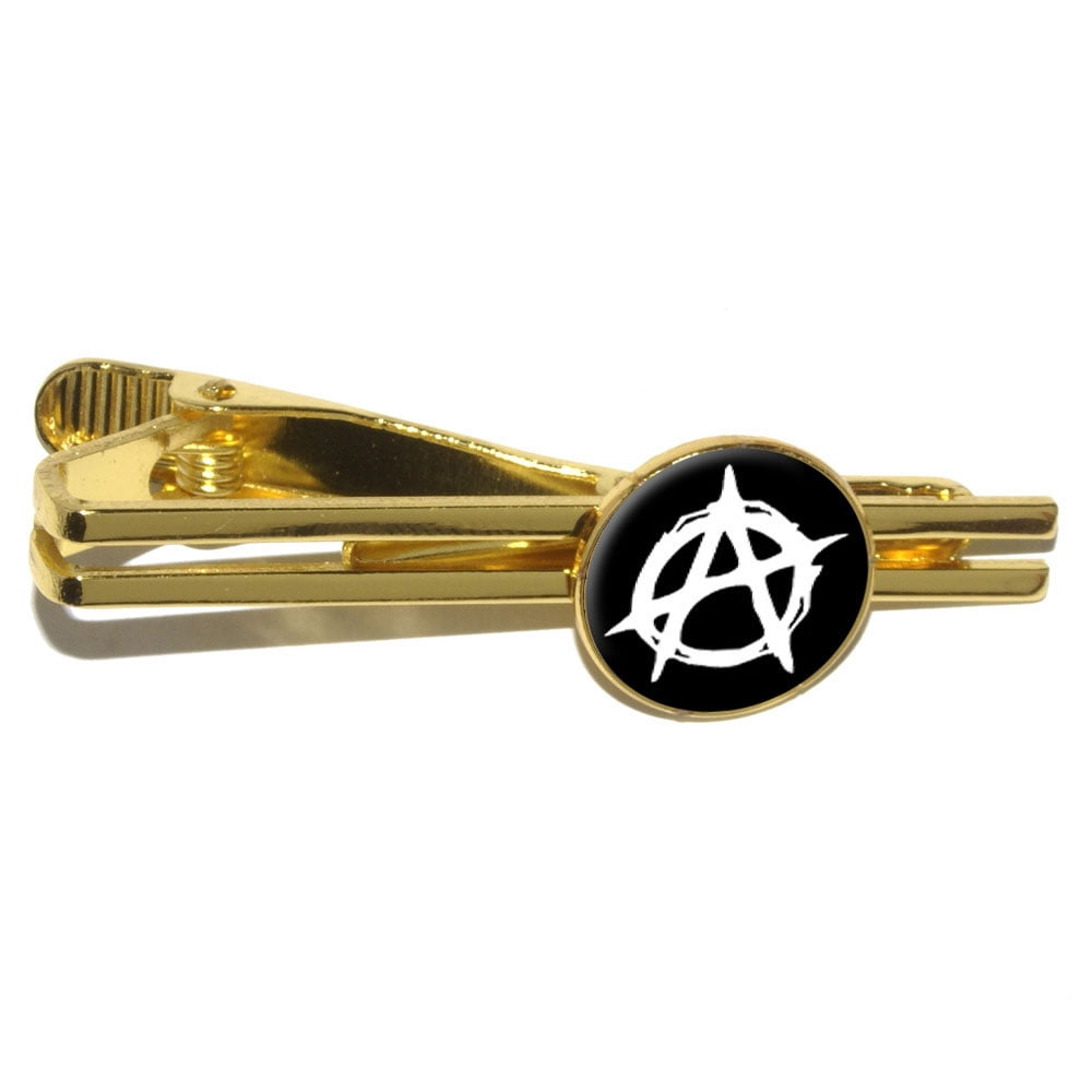 Anarchy Symbol Round Tie Clip - Walmart.com