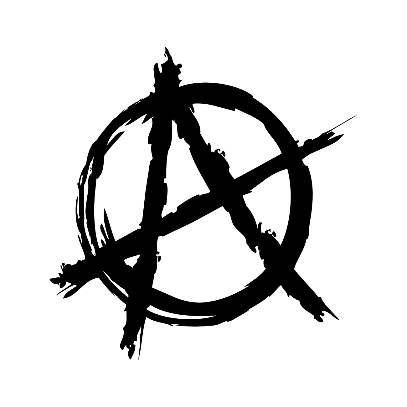 Anarchy Symbol Sticker Decal Die Cut - Self Adhesive Vinyl ...