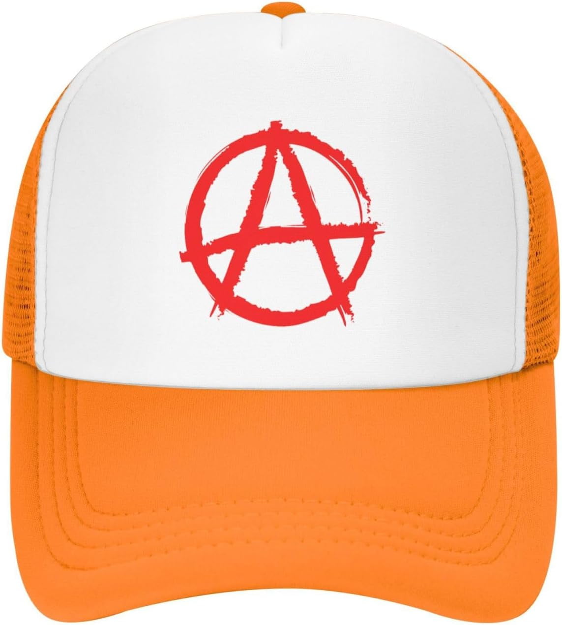 Anarchy Symbol Unisex Trucker Hat – Mesh Baseball Cap Dad Hat Black ...