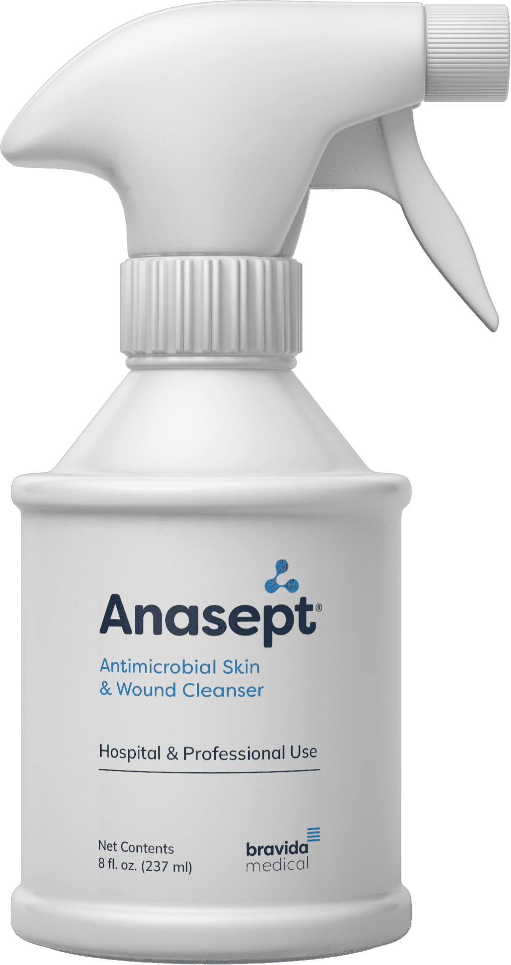 Anasept-Antimicrobial Skin and Wound Cleanser, 8 oz. Bottle with ...