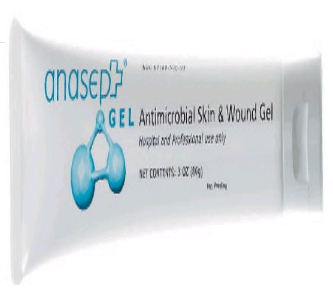 Anasept Antimicrobial Wound Gel, 3 oz, for Wound Care, Each - Walmart.com