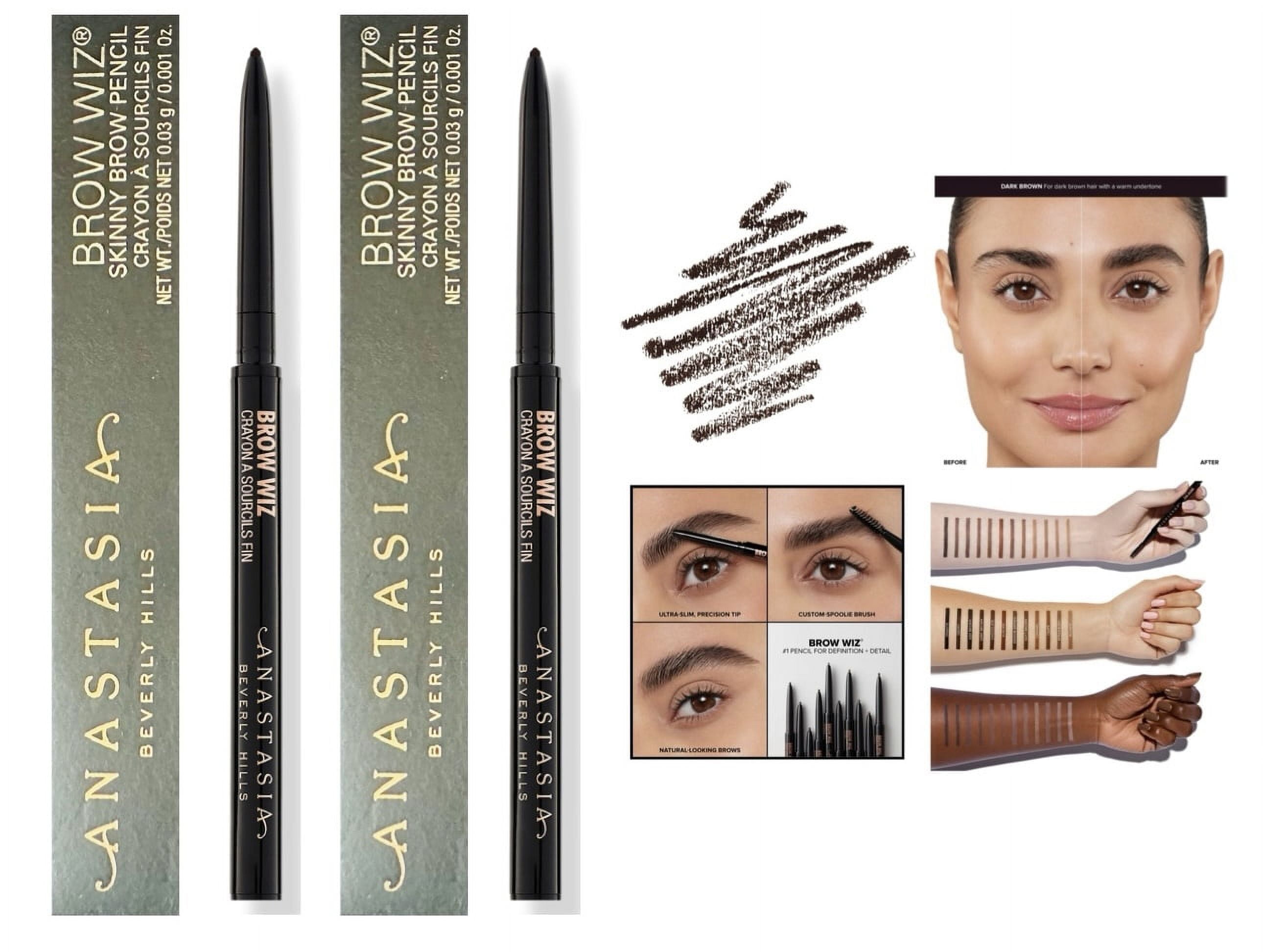 Anastasia Beverly Hills Brow Wiz Skinny Brow Pencil - Dark Brown - 0.03 ...