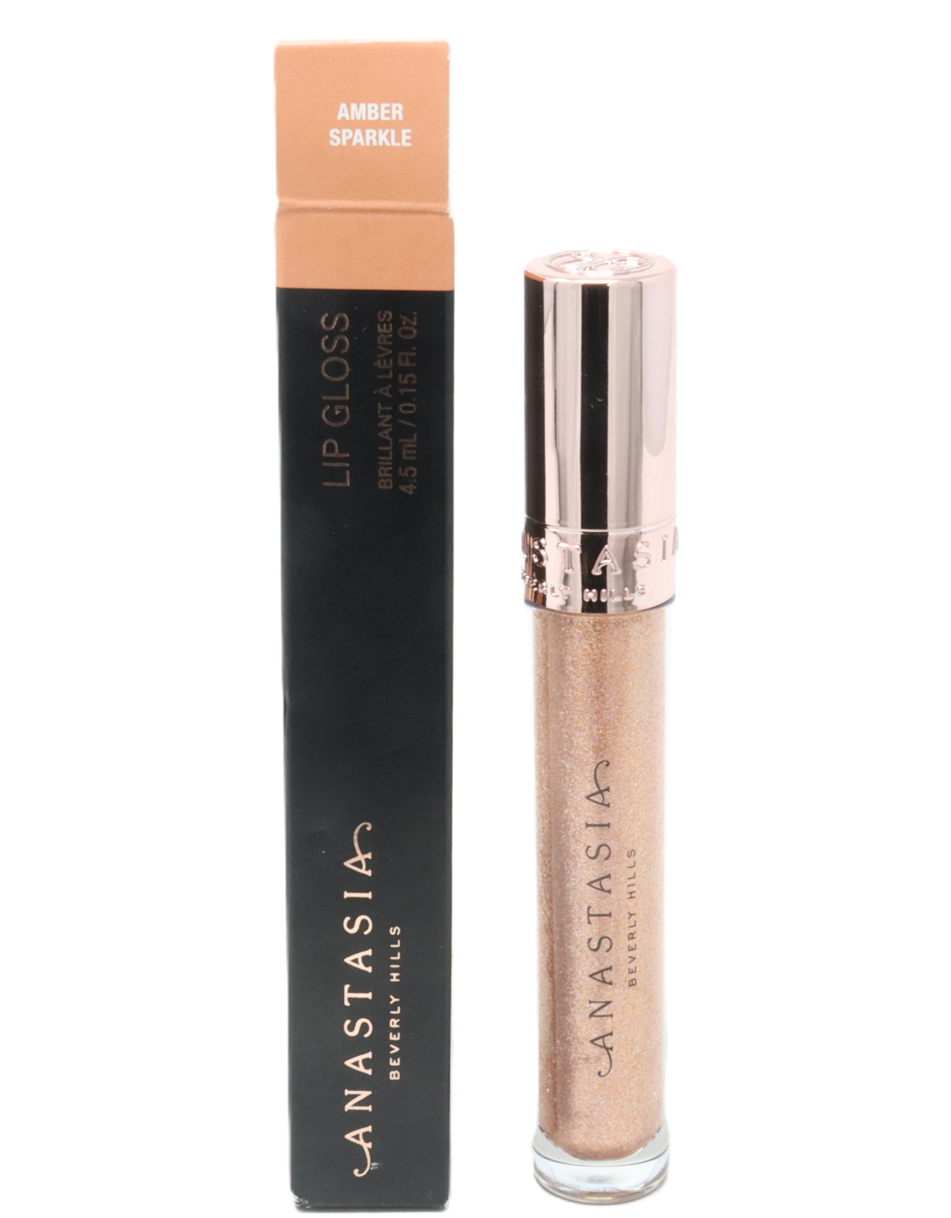 Anastasia Lip Gloss Amber Sparkle 0.15oz/4.5ml New With Box - Walmart.com