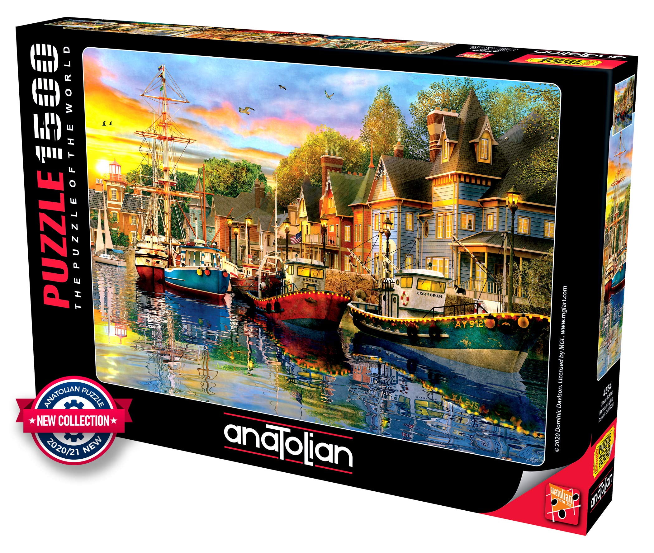 Anatolian Puzzle - Harbour Lights - 1500 Piece Jigsaw Puzzle #4564 ...