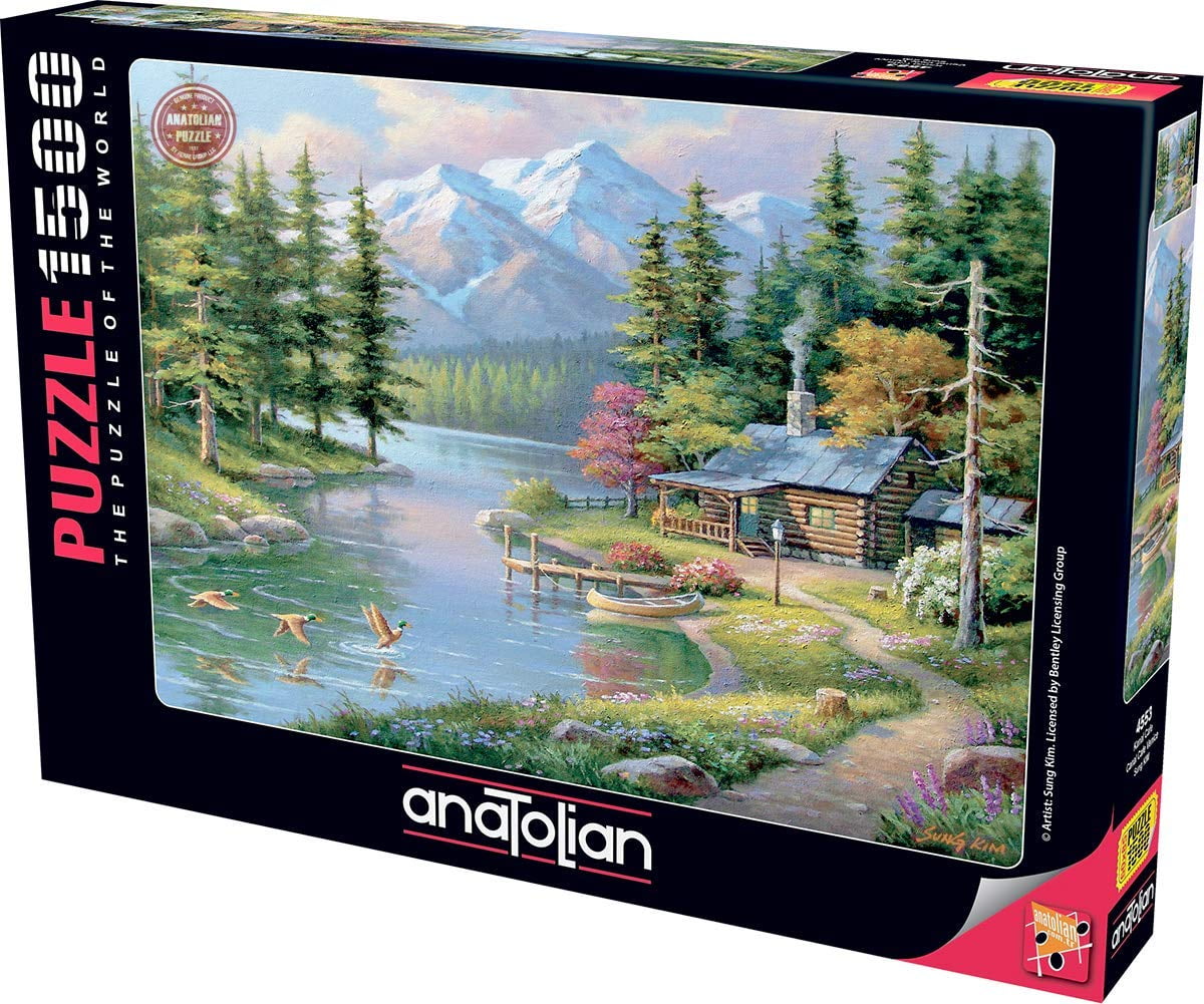 Anatolian Puzzle - Resting Canoe, 1500 Piece Jigsaw Puzzle, Code: 4554 ...