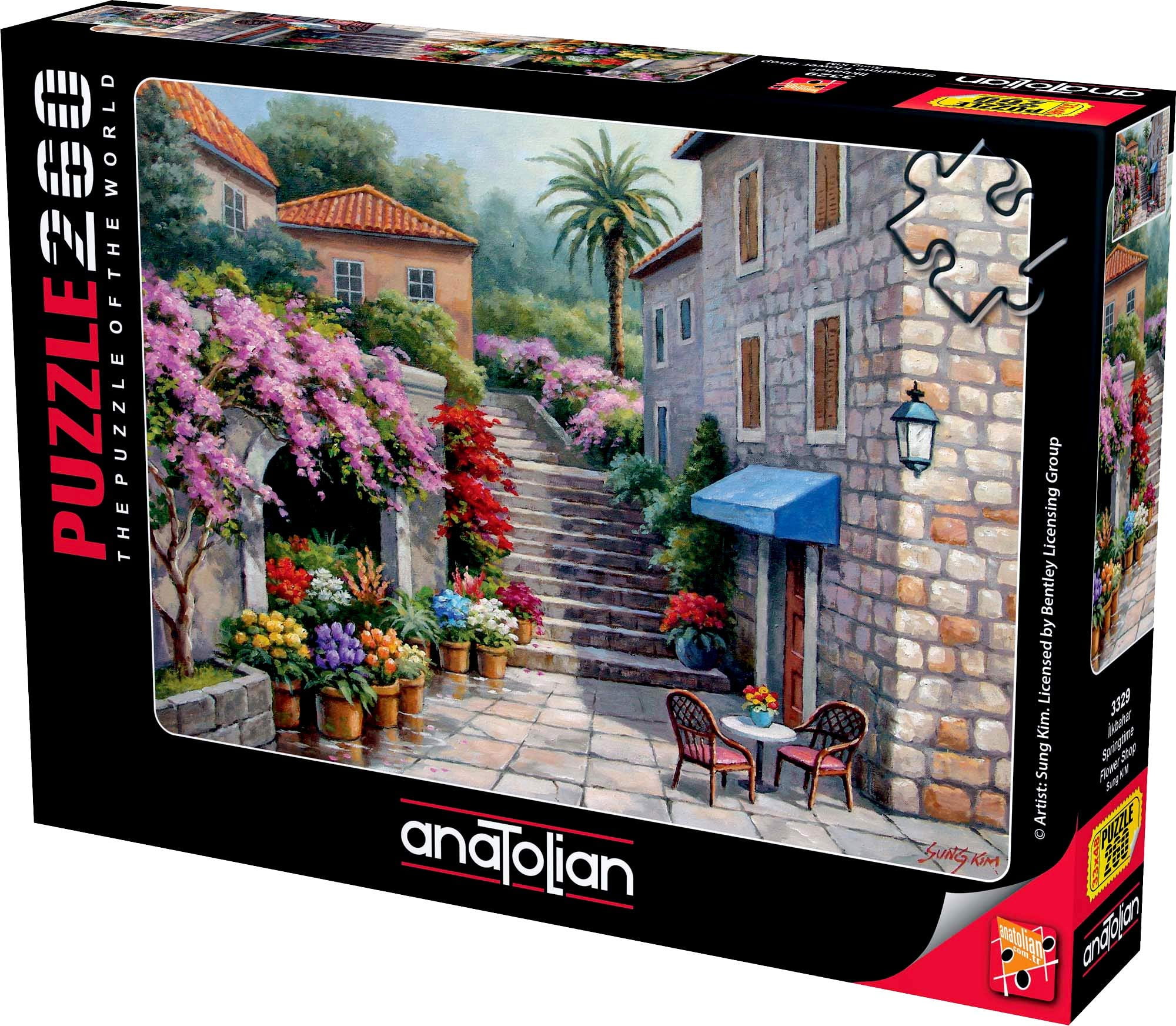 Anatolian Puzzle - Springtime Flower Shop, 260 Piece Jigsaw Puzzle ...