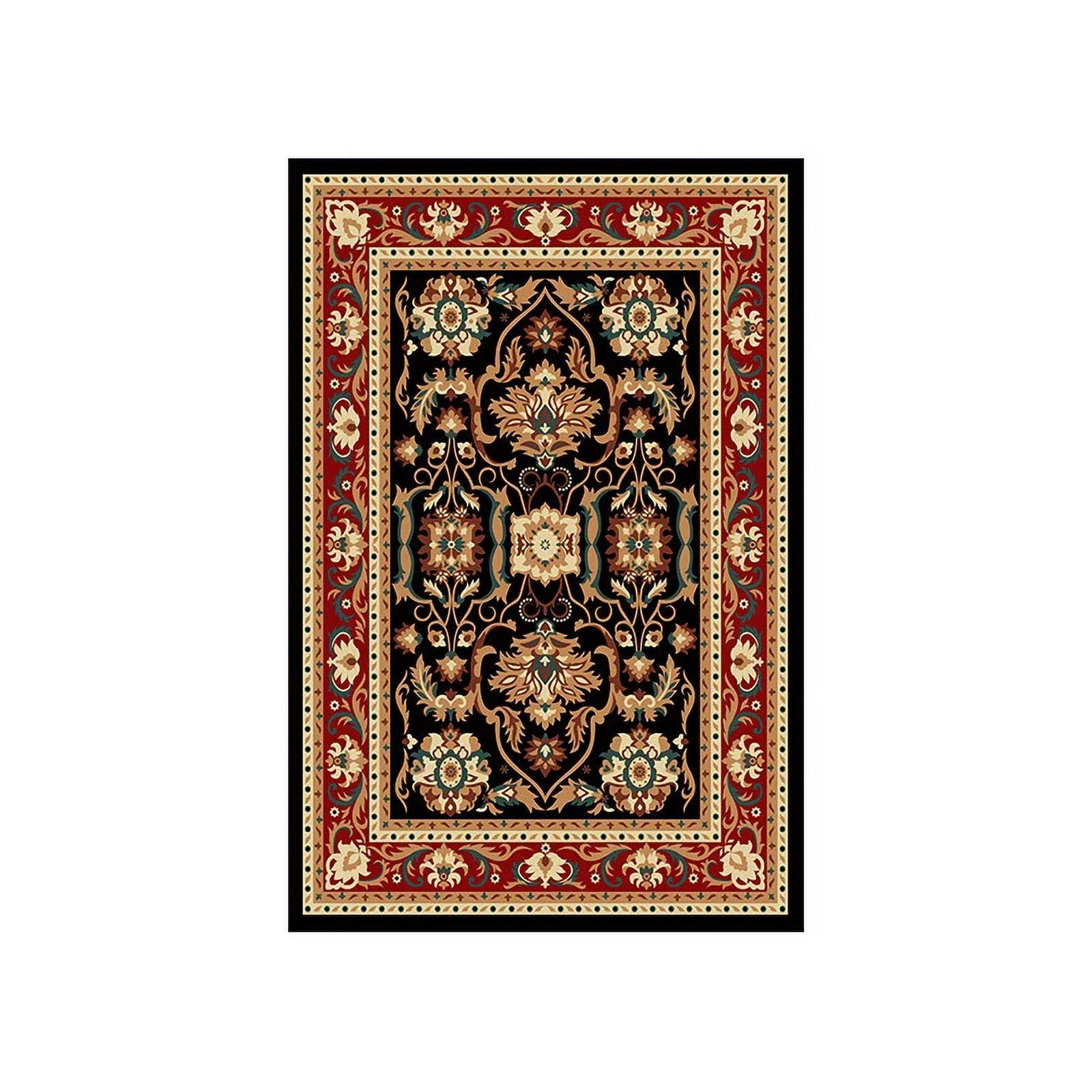 Anatolian Red Area Rug Ethnic Print Turkish Kilim Vintage Carpet ...