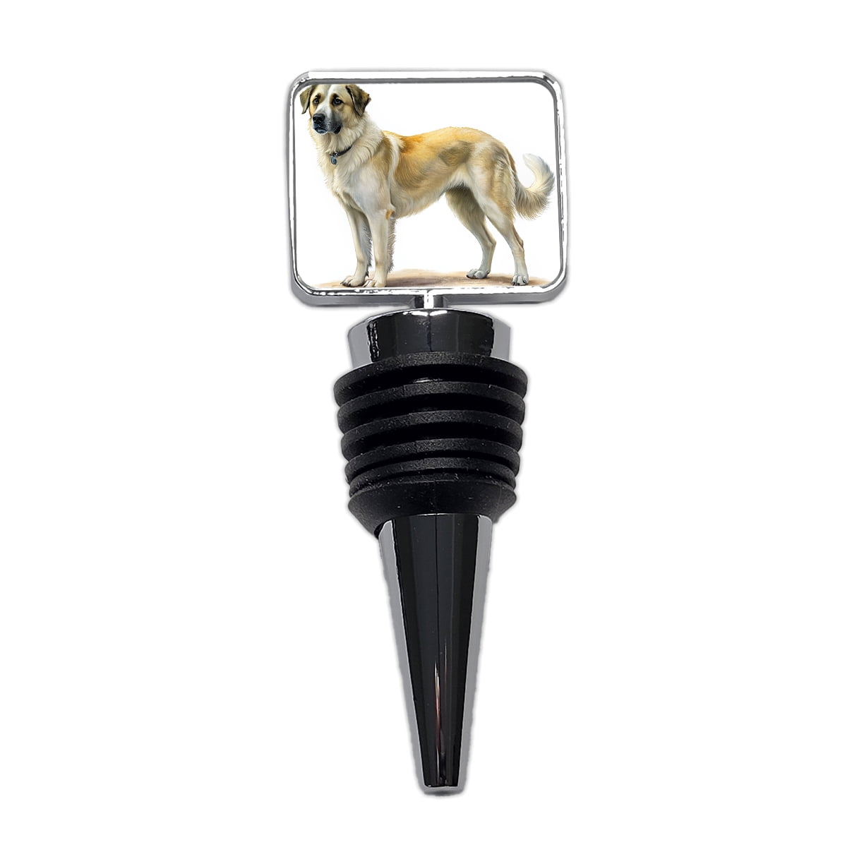 Anatolian Shepherd Dog Illustration Wine Bottle Stopper Cap Plug ...