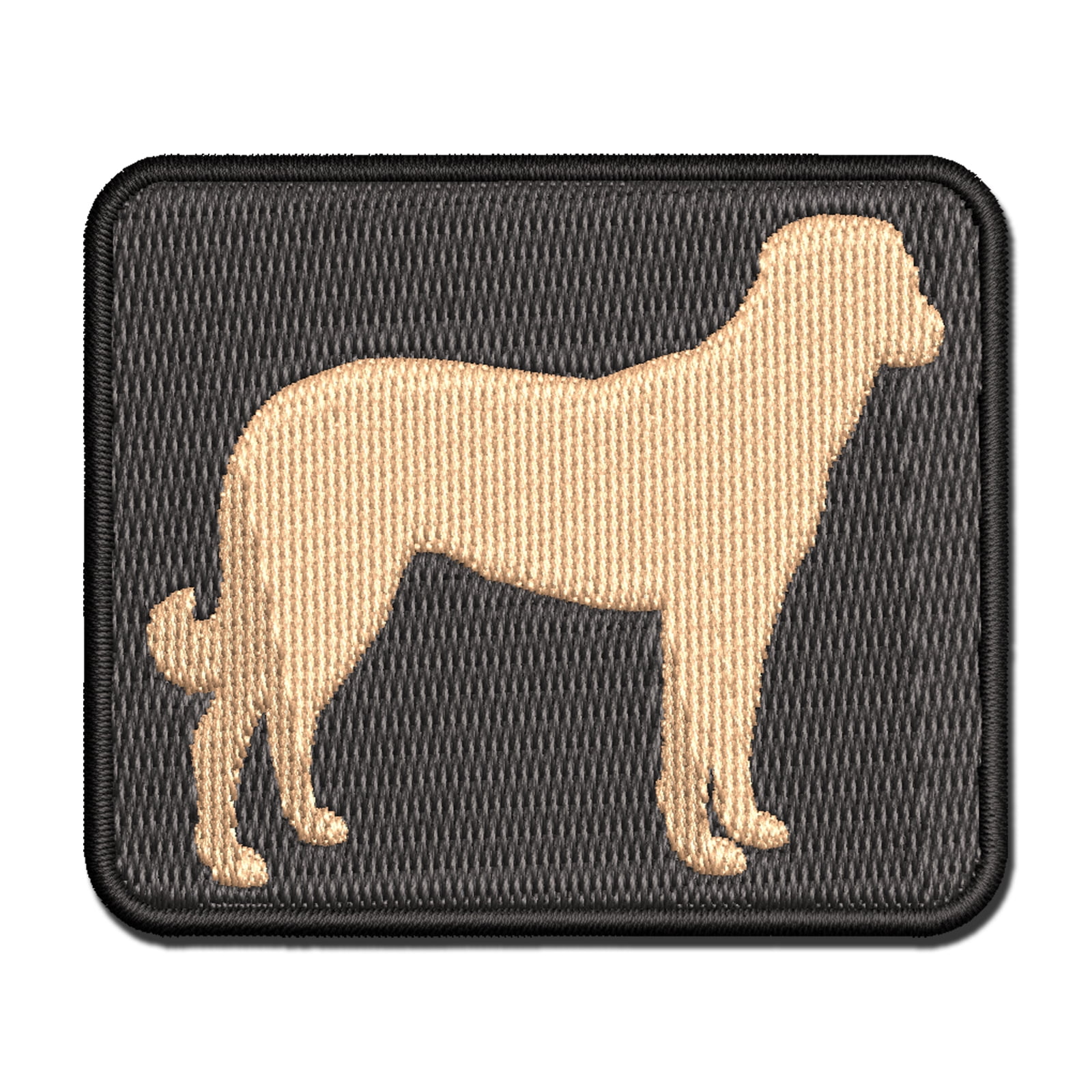 Anatolian Shepherd Dog Solid Applique Multi-Color Embroidered Hook ...