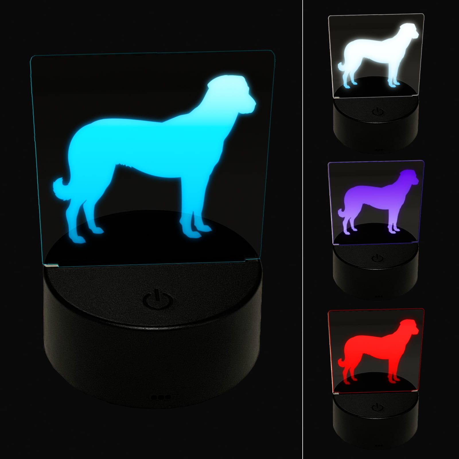 Anatolian Shepherd Dog Solid LED Night Light Sign 3D Illusion Desk ...