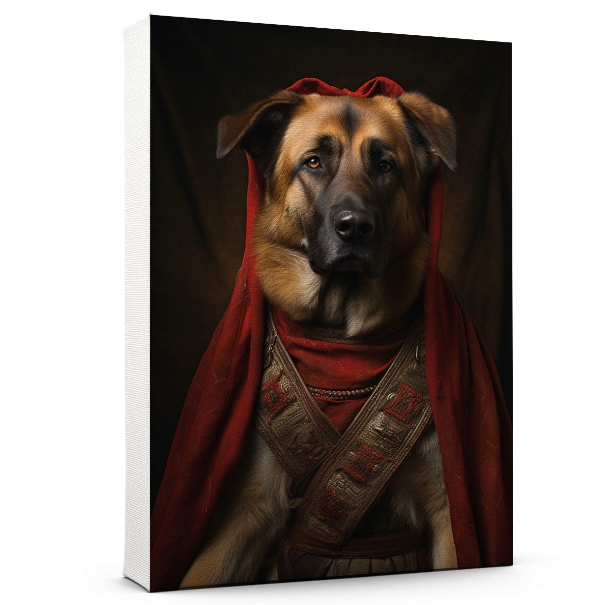 Anatolian Shepherd Pet Portrait in a Royal Costume Dog in a Costume ...
