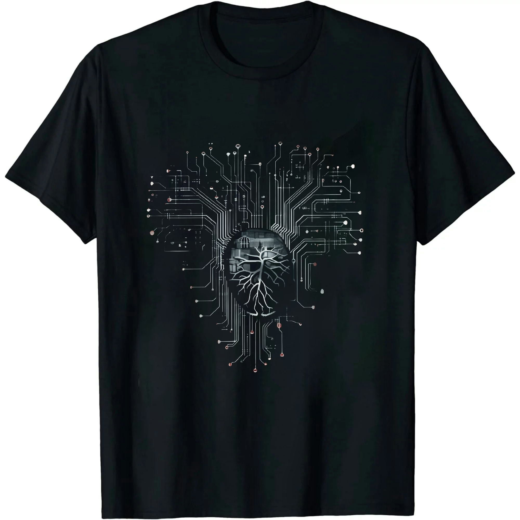 Anatomical Heart CPU Processor PCB Board Computer Programmer T-Shirt 0733 - Walmart.com