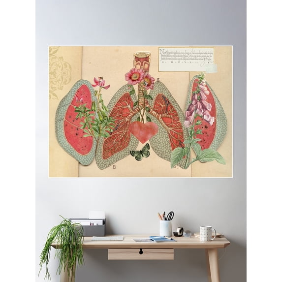 Anatomy Lesson Poster Wall Art, Modern Wall Decor For Living Room ...
