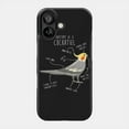 Anatomy Of A Cockatiel Funny Bird Diagram Case for Apple iPhone 11-17 ...