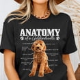Anatomy Of A Goldendoodle TShirt Funny Cute Golden Doodle Mom Shirt Dog ...