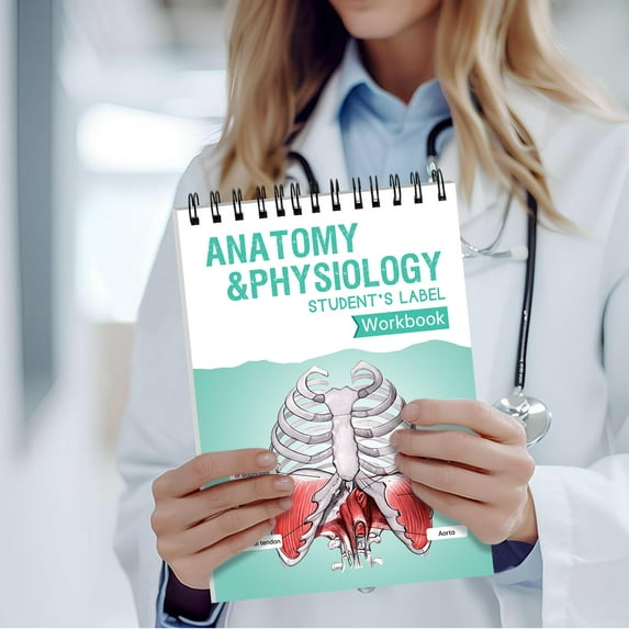Anatomy Physiology Student's Label Workbook,Anatomy Label Lab Workbook ...