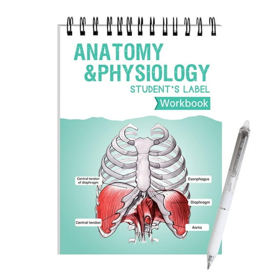 Anatomy Physiology Student's Label Workbook,Anatomy Label Lab Workbook ...