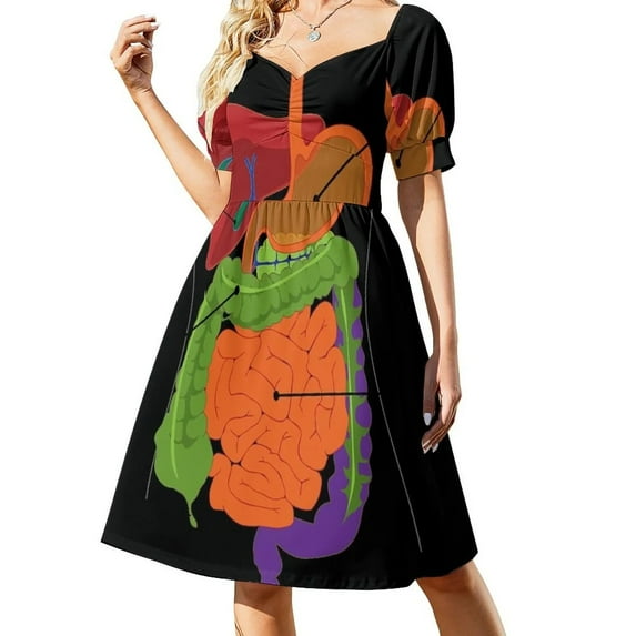 Anatomy T-Shirt - Inside Body Digestion Dress elegant dresses for women ...