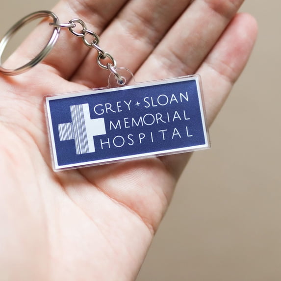 Anatomy TV Show Acrylic Keychain | TV show gift idea, grey, hospital ...