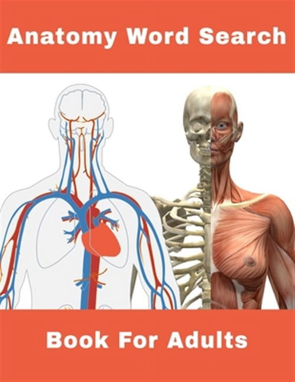 Anatomy Word Search Book For Adults: 124 Large Print Human body Puzzles ...