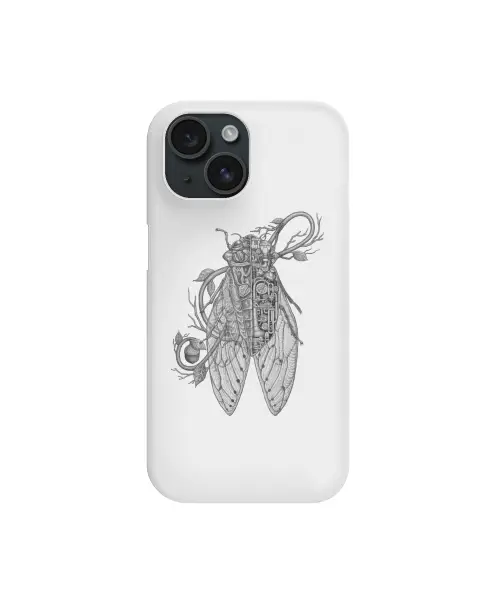 Anatomy of a Cicada Insect Phone Case for iPhone 16 15 14 13 12 11 Pro ...