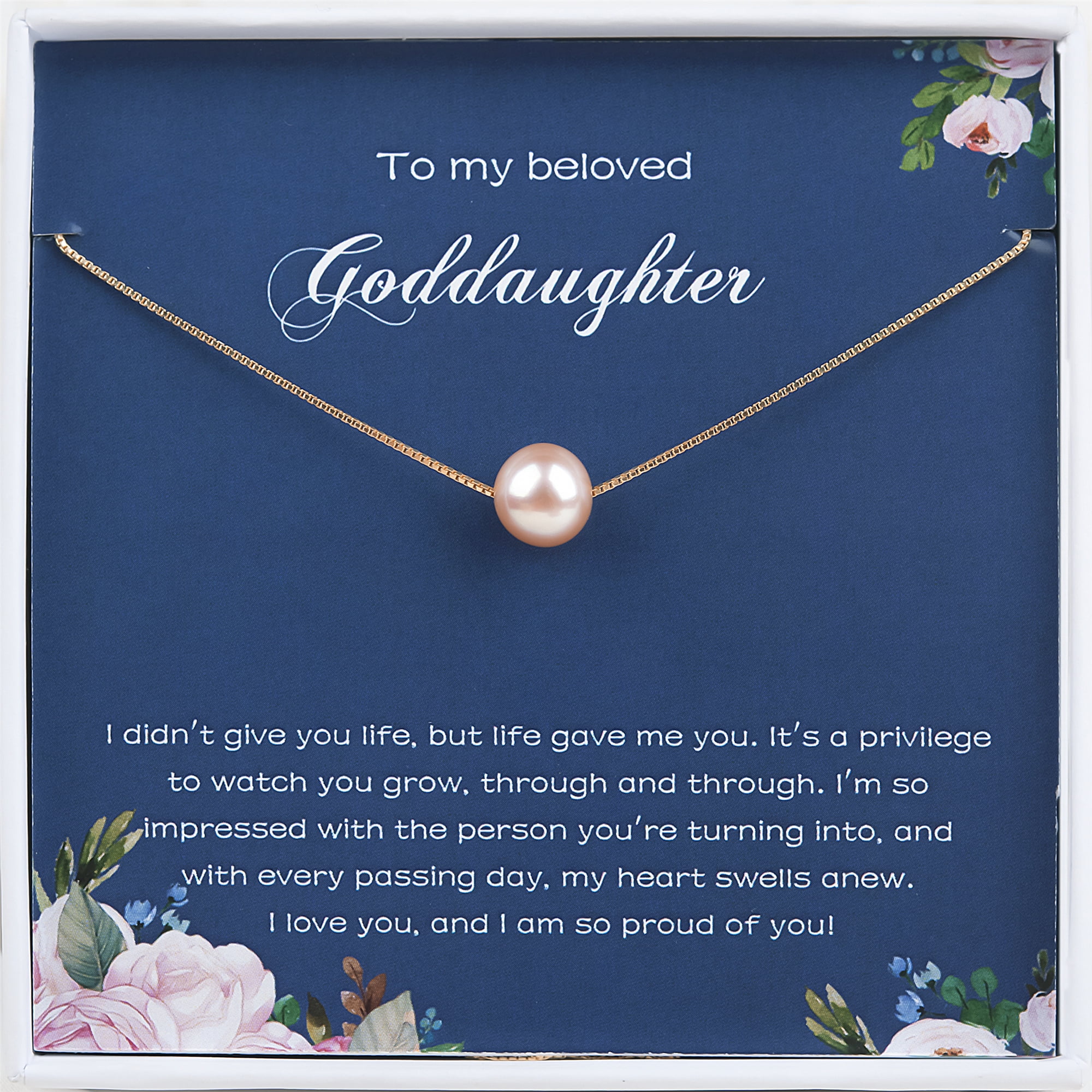 Anavia To My Beloved Goddaughter Gift Card, Goddaughter Birthday Gift from Godmother ...