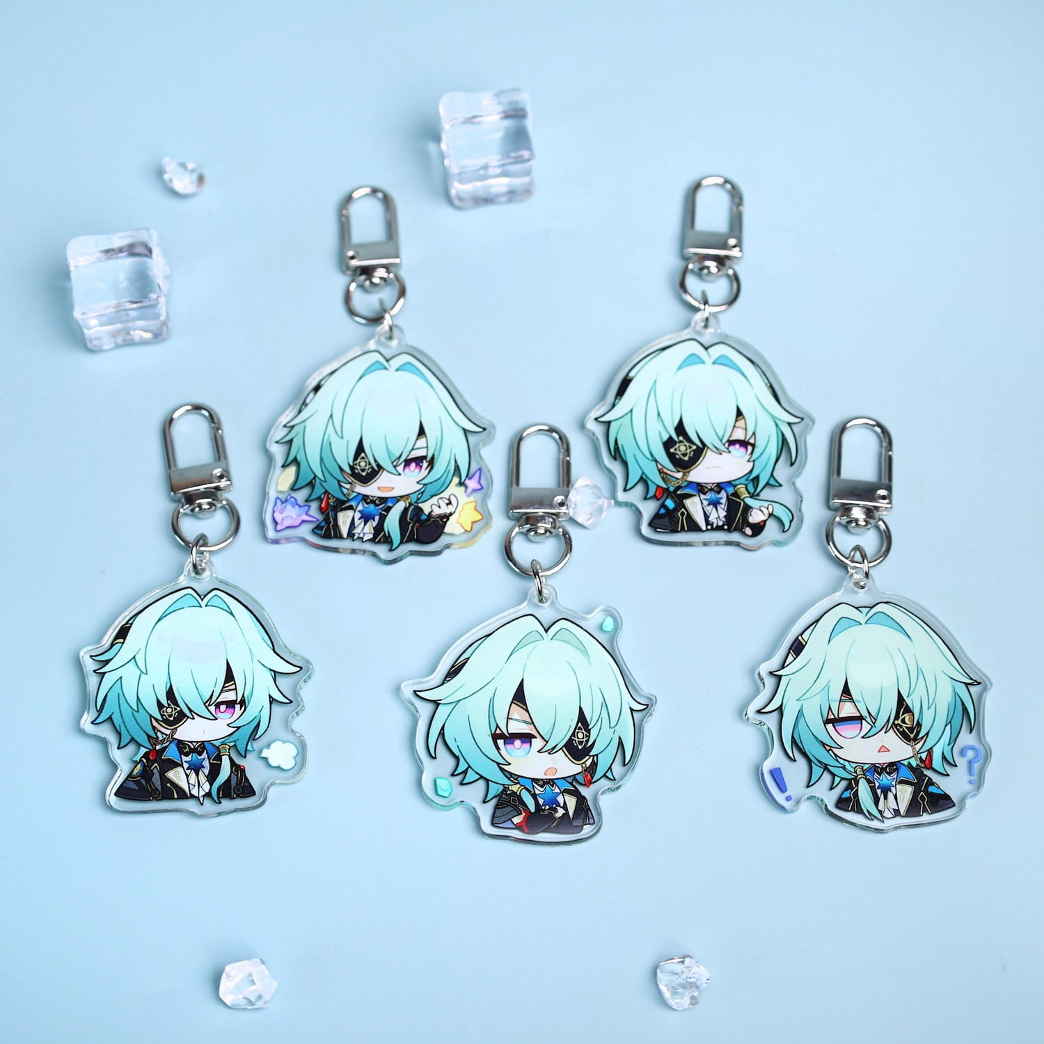 Anaxagoras acrylic keychain - Anime Game Collectible Gift, Gaming ...