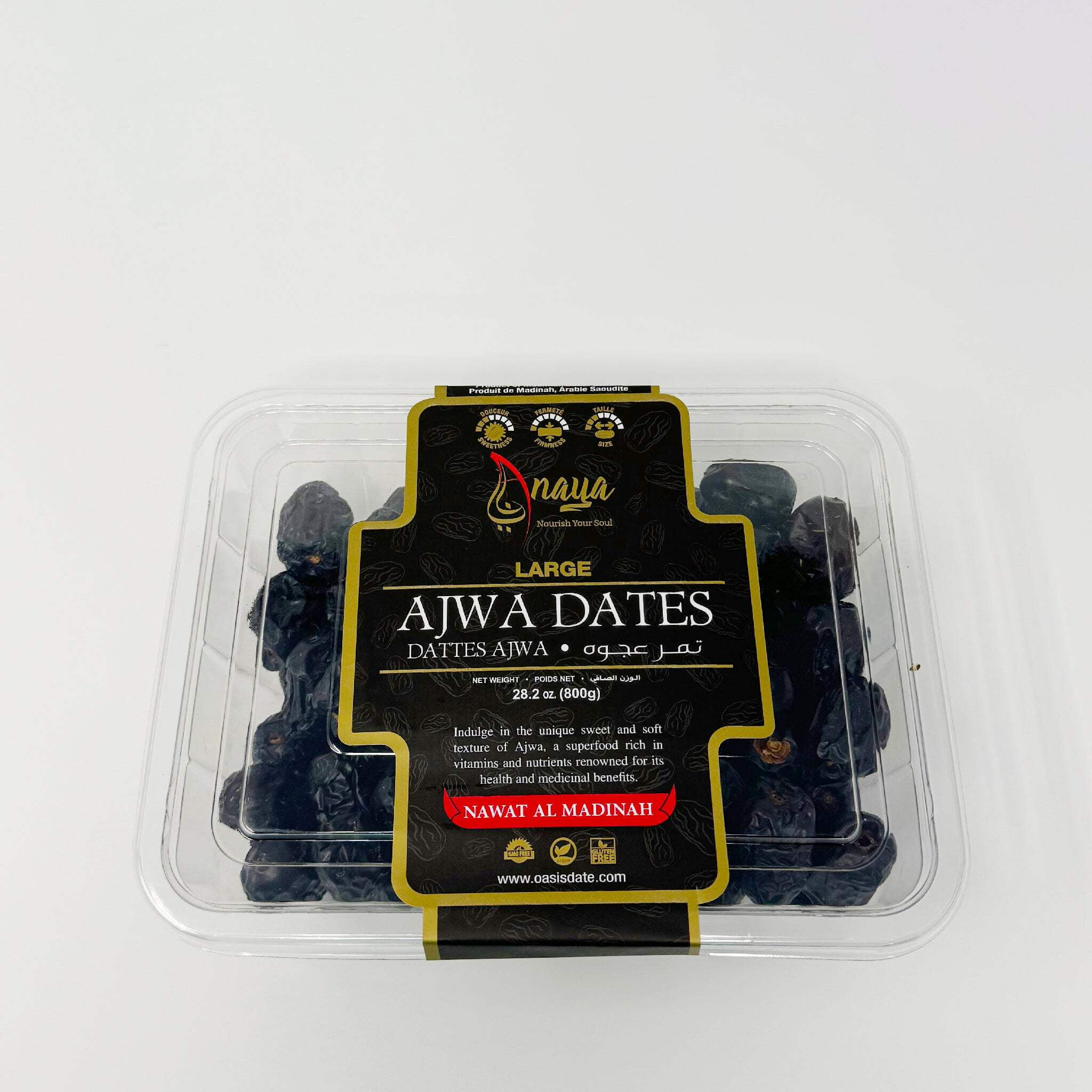 Anaya Ajwa dates 800g/400g - Walmart.com