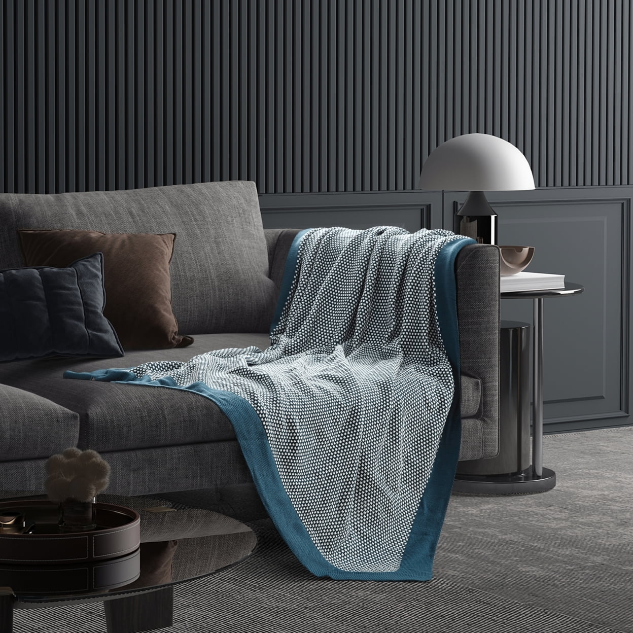 Anayah Throw-Two Tone-Soft-Cozy - Walmart.com