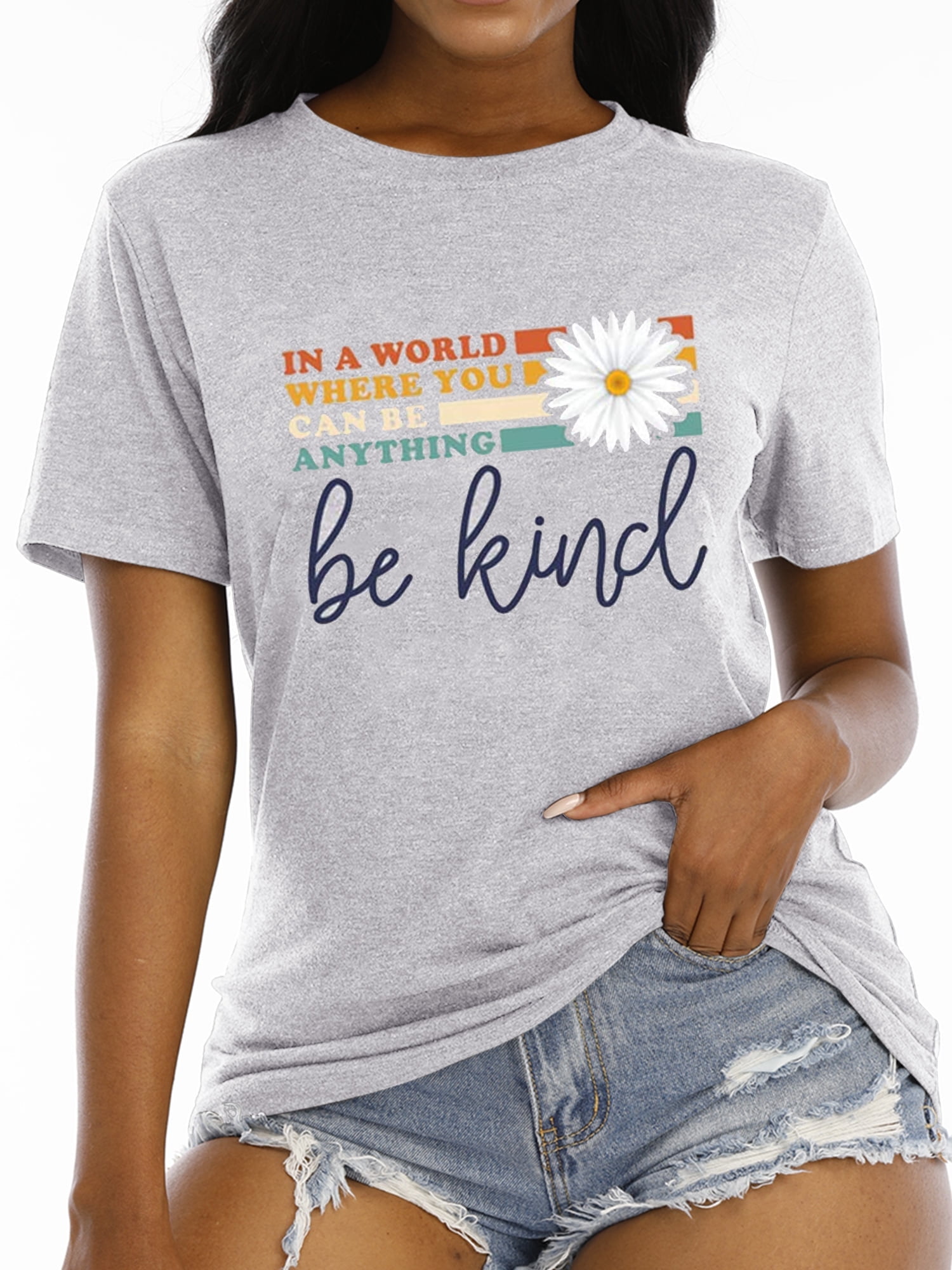 Anbech Be Kind Shirts In a World Where You Can Be Anything Kindness ...