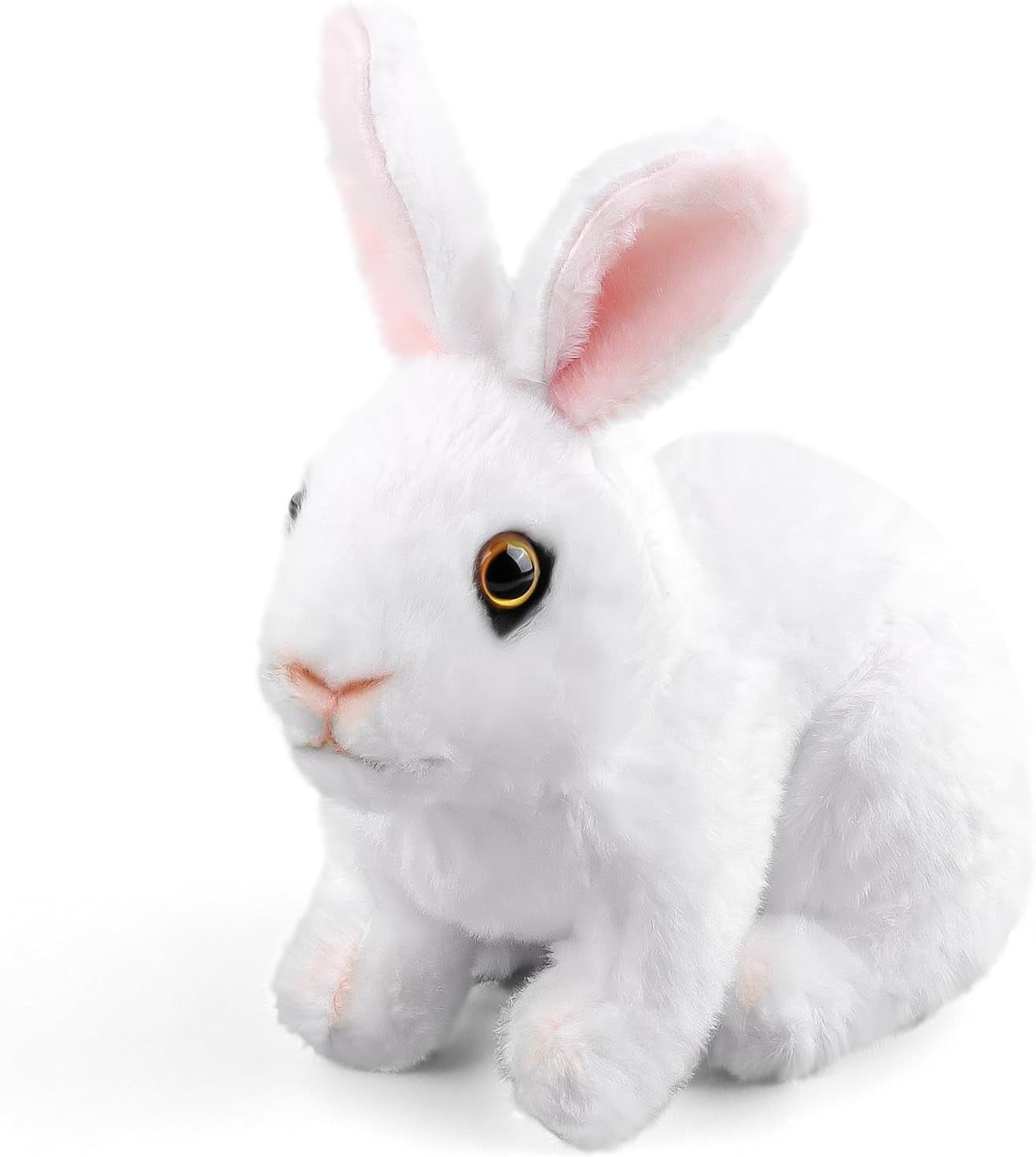 Anboor 7.87'' Realistic Rabbit Stuffed Animal, Lifelike Bunny Plush ...