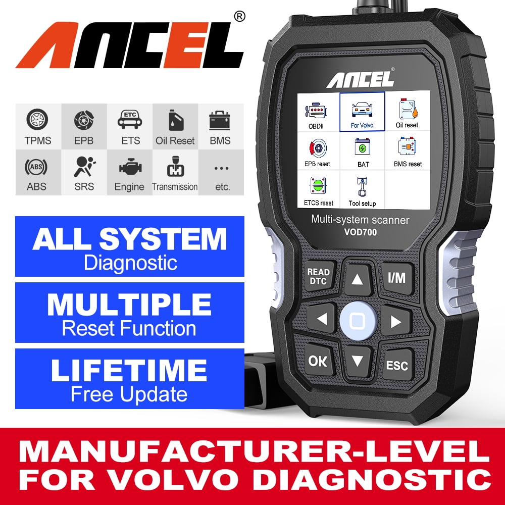 Ancel OBD2 Car Scanner Full System Diagnostic Scanner OBD2 Scan Tool ...