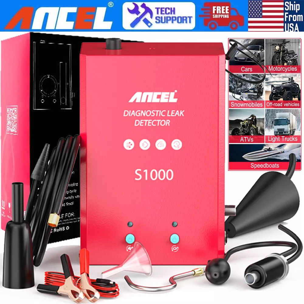 Ancel S1000 Car Smoke Leak Detector Automotive EVAP Oil Pipeline Leak ...