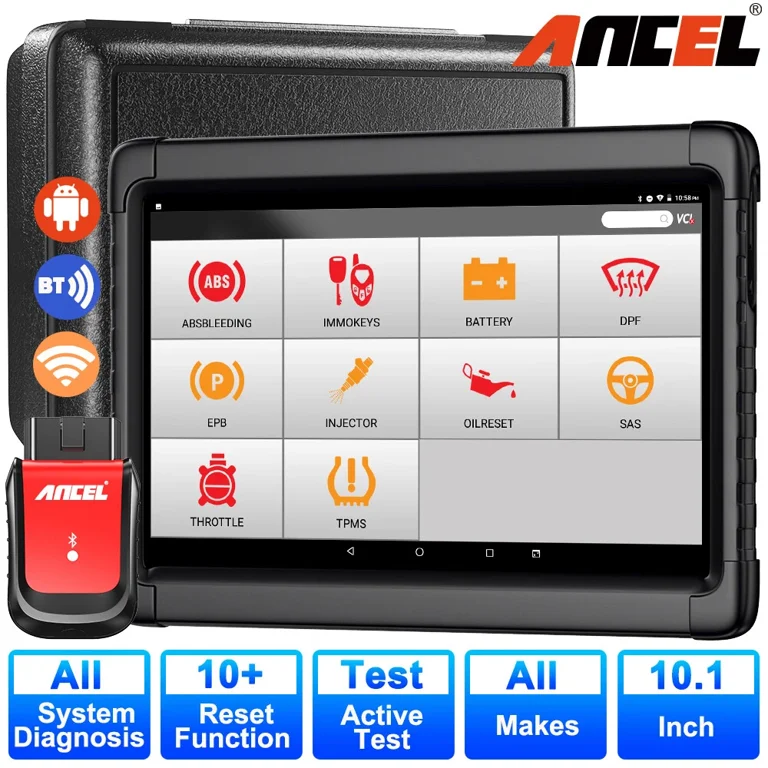Scanner OBD2 Tutti Sistemi Scanner Diagnostico Auto ANCEL X6 ...