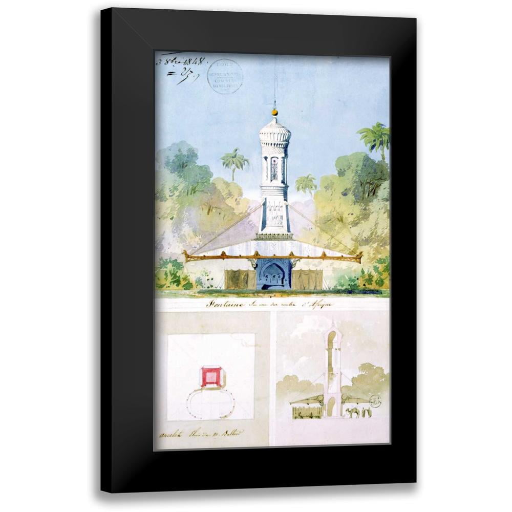 Ancelet, Gabrielle-August 10x14 Black Modern Framed Museum Art Print ...