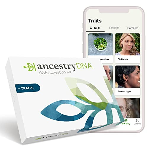 AncestryDNA + Traits: Genetic Ethnicity + Traits Test, AncestryDNA ...
