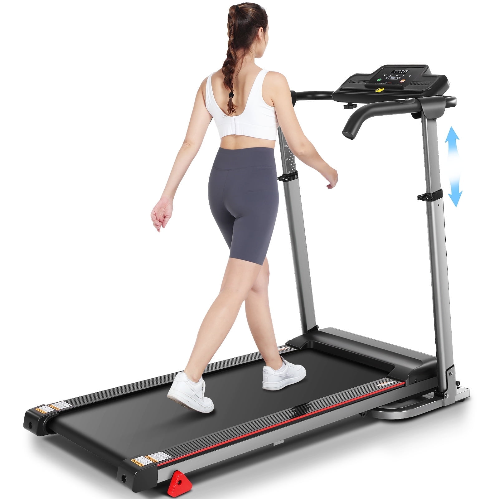 Ancheer Folding Treadmill with Incline, Treadmill with Adjustable ...