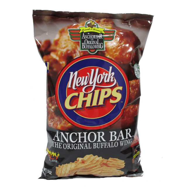 Anchor Bar Wavy Spicy Chicken Wing Chips - Walmart.com
