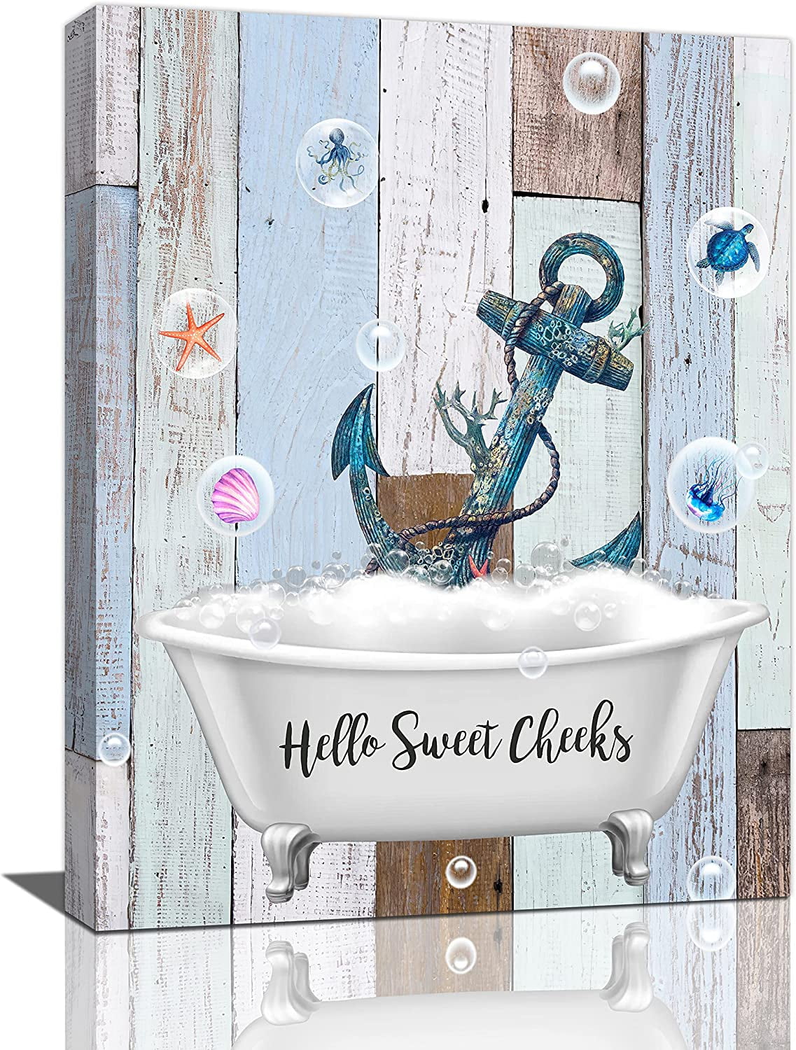 Anchor Bathroom Wall Art Rustic Anchor in the Bathtub Bahtroom Pictures ...